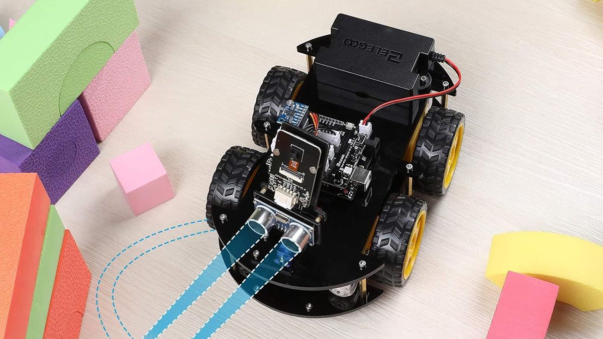 All ages can cultivate STEM skills with ELEGOO's UNO R3 smart robot car ...