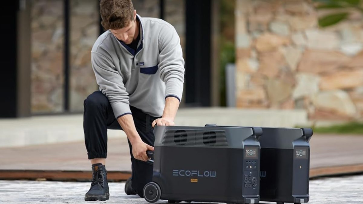 Expand your EcoFlow DELTA Pro setup with two expansion batteries at ...