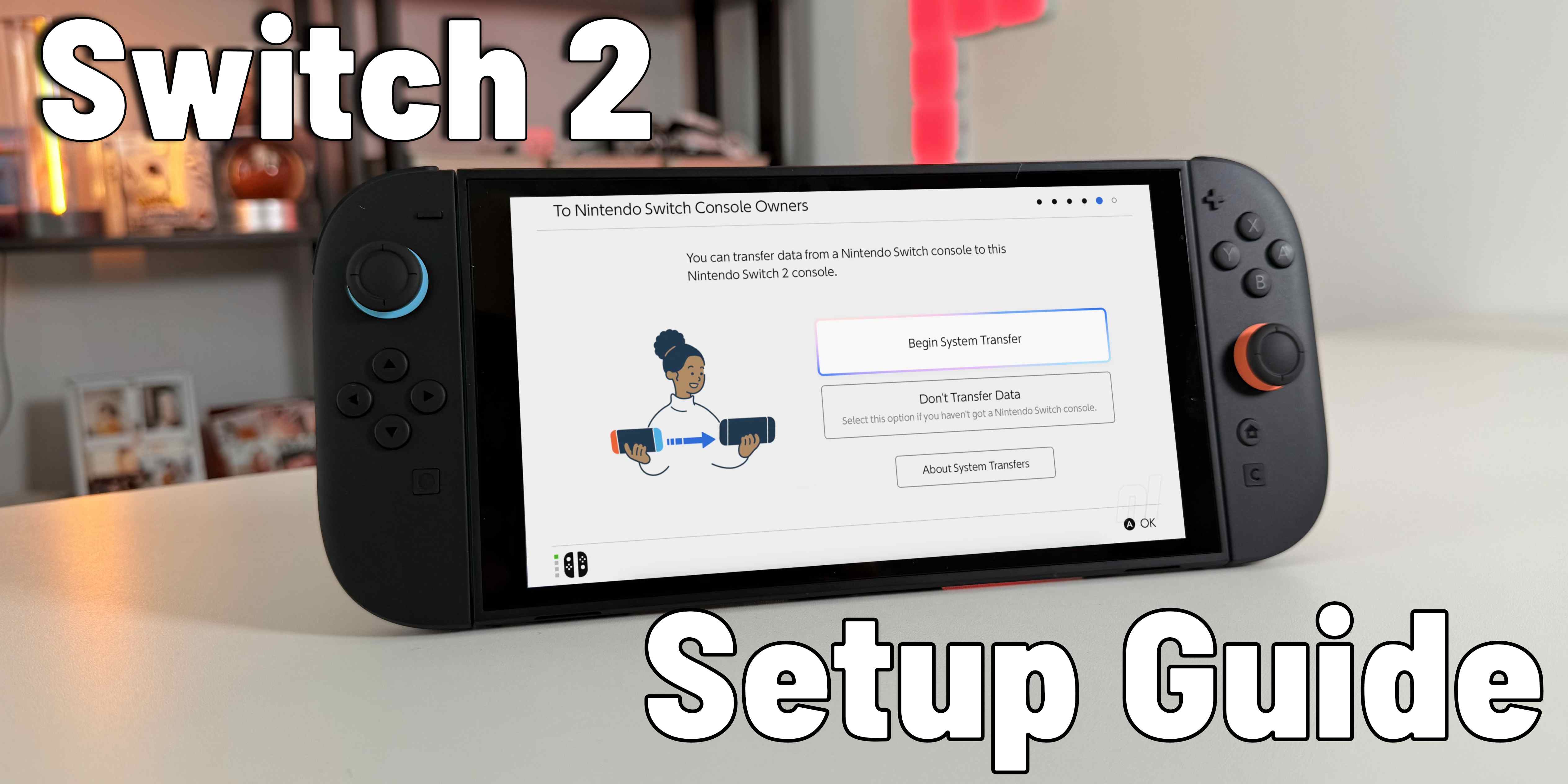 How to set up Nintendo Switch 2, & what happens to your old one