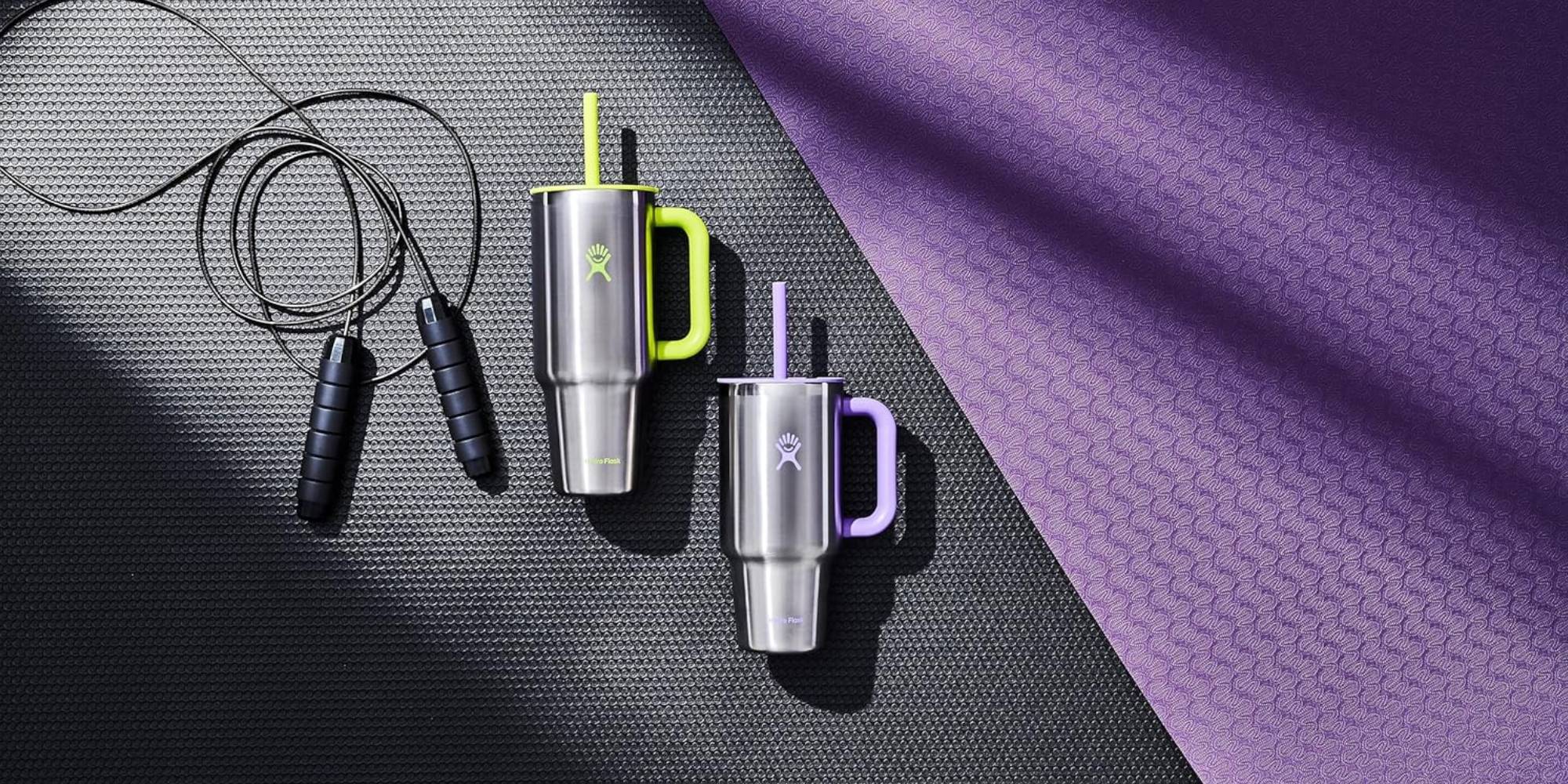 Bag this steel and lime green Hydro Flask 40-ounce tumbler down at $23 ...