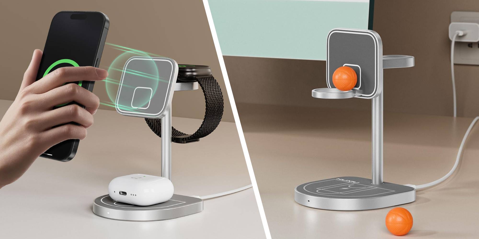 Dunk in your downtime with this basketball-inspired 3-point MagSafe ...