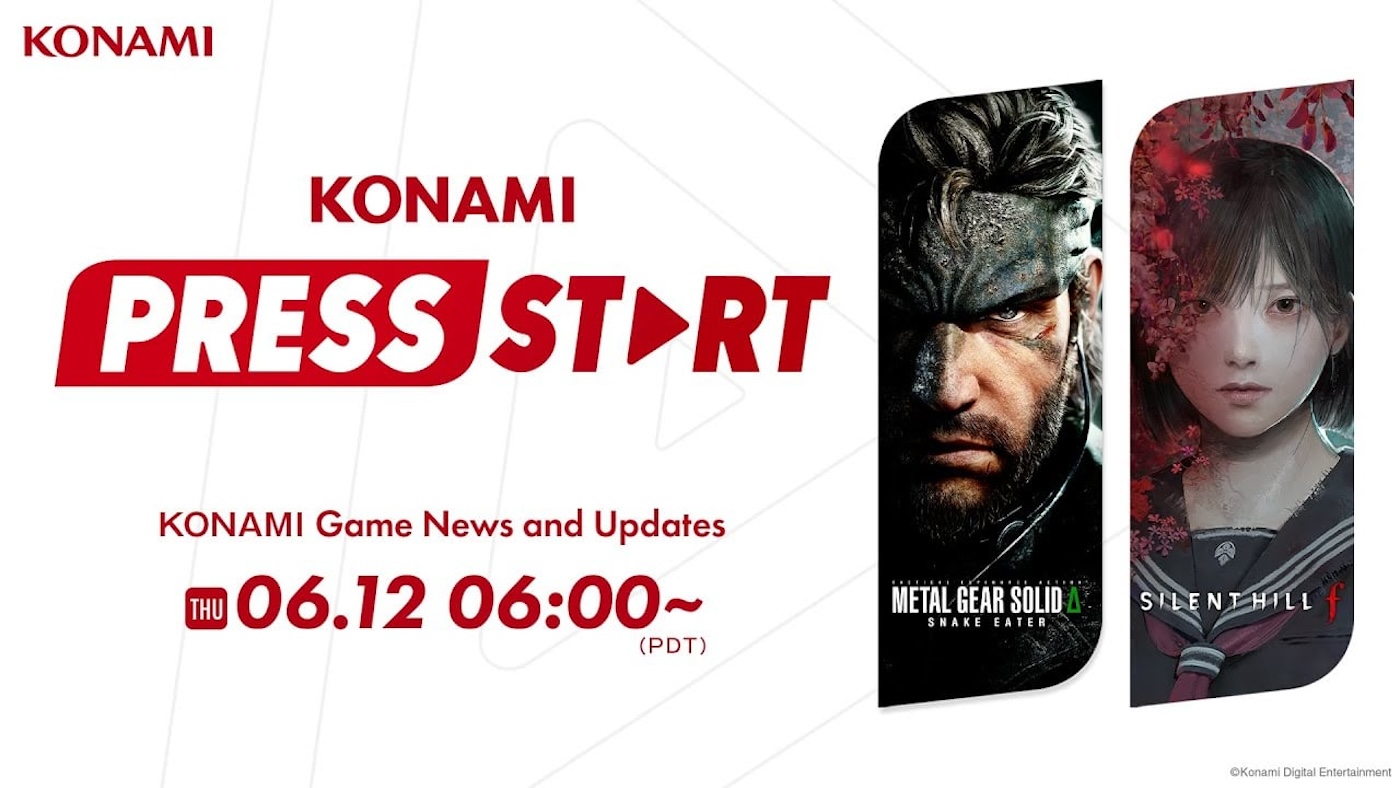 Konami summer game showcase now live