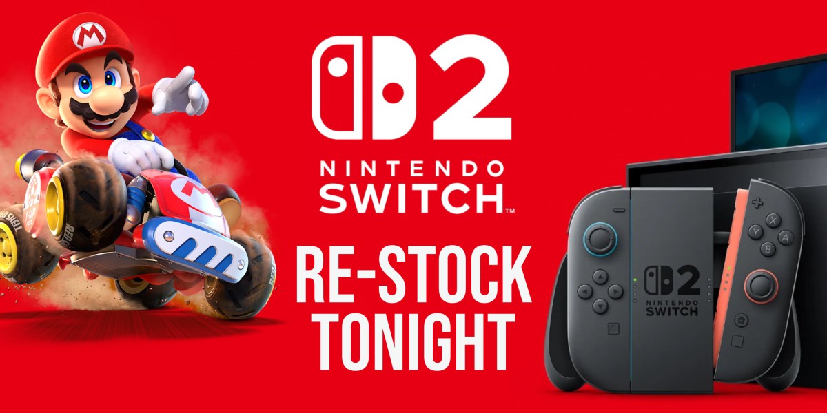Switch 2 restock goes live tonight