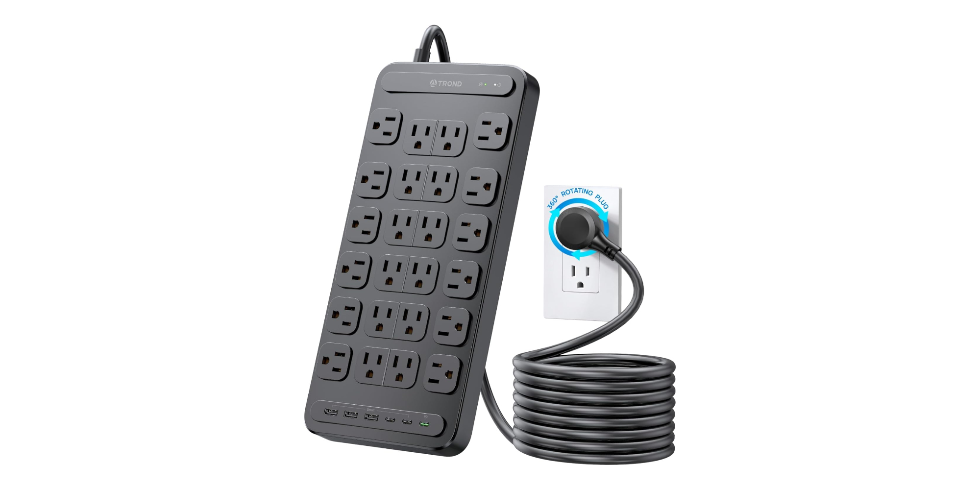 This 30-port beast of a surge protector is ready to power your wild ...