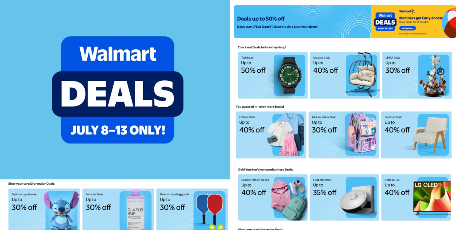 Walmart officially announces July Prime Day competitor sale