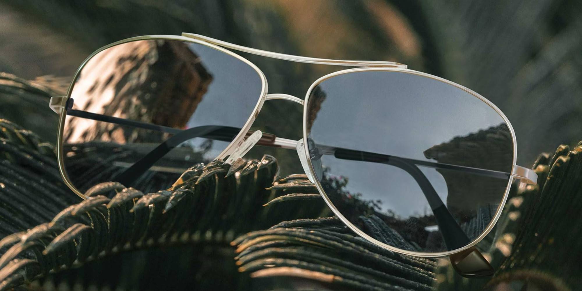 Bring home two pairs of polarized aviators while they're just $4 each ...