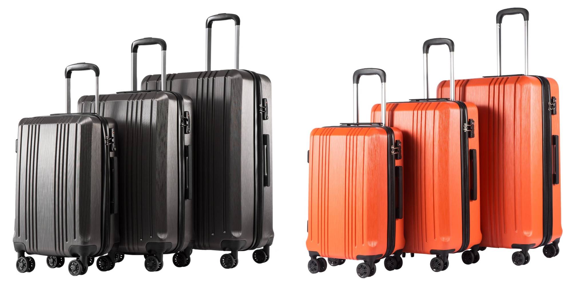 Plan for your next trip with this 3-piece hard shell expandable spinner ...
