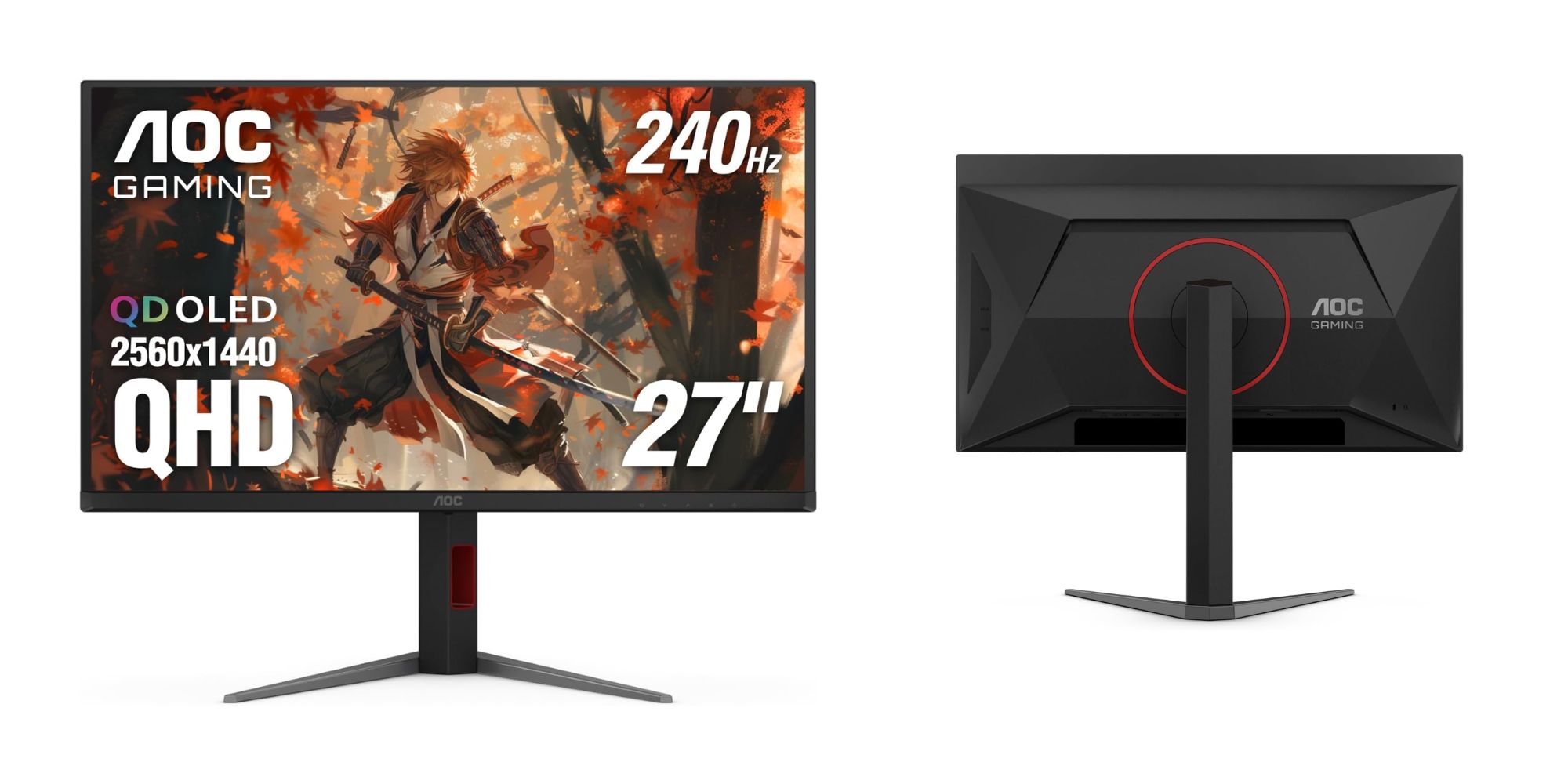 Upgrade your battlestation with AOC's 27-inch 240Hz QHD QD-OLED gaming ...