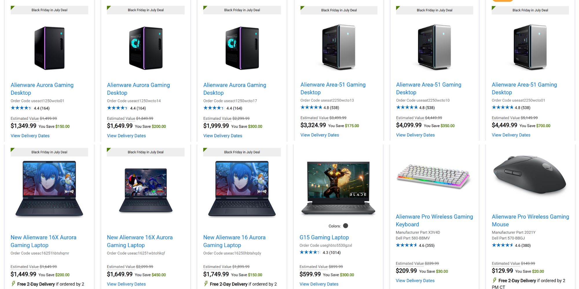 Alienware's Black Friday in July sale now live with up to $900 off on ...