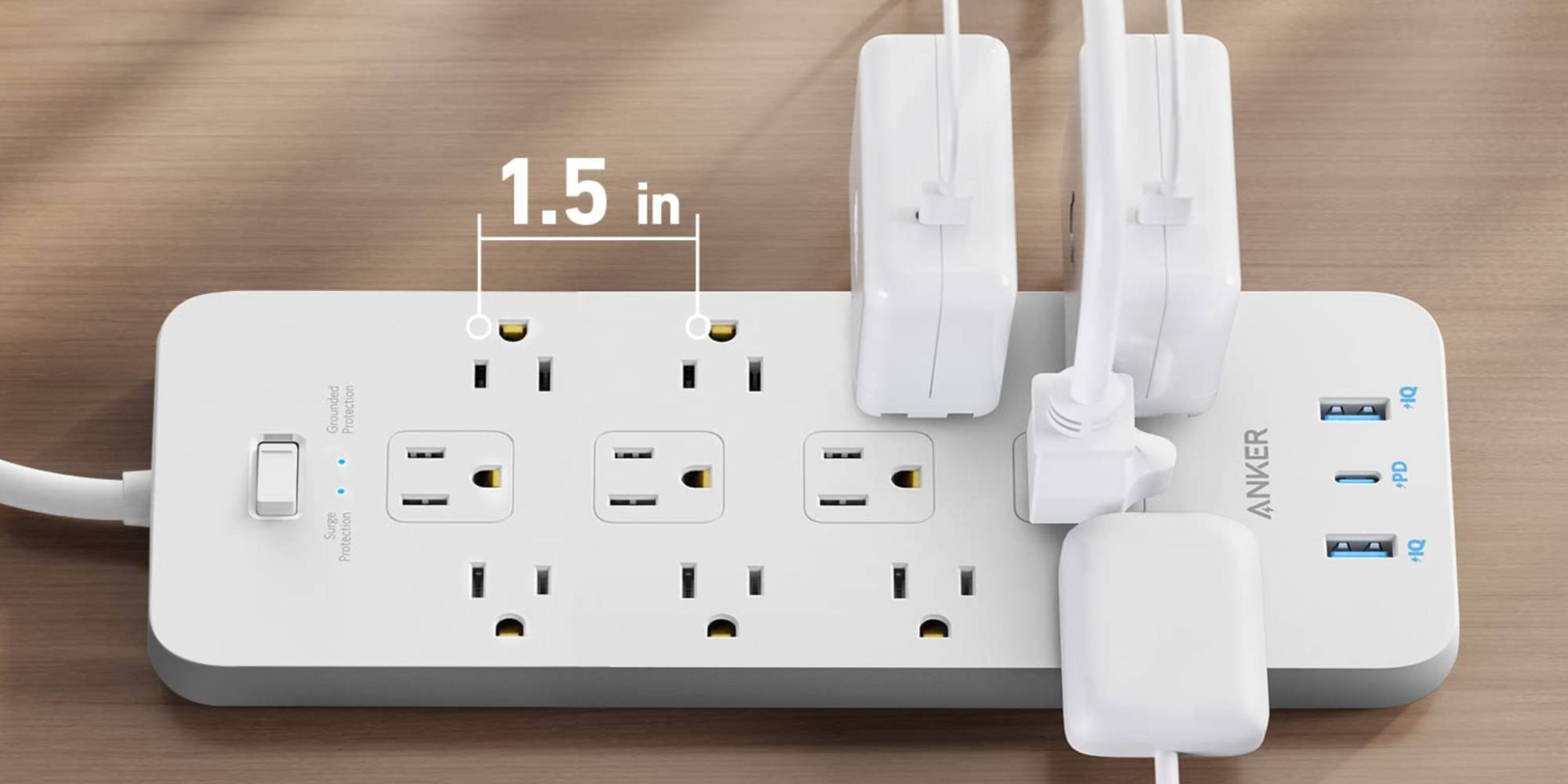 Let Anker solve your power needs with its 15-in-1 USB-C surge protector at $24 (Reg. $30)