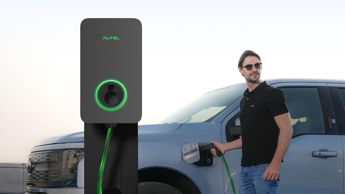 Autel's newest and most powerful MaxiCharger AC Pro 80A level 2 EV ...