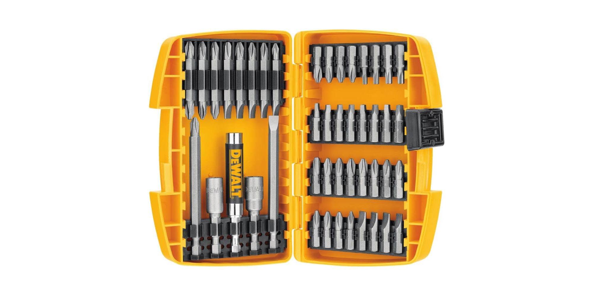 Drop DEWALT's 45-piece screwdriver bit set in your DIY tool bag while ...