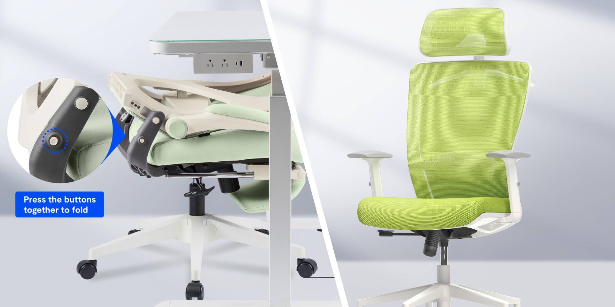 This vibrant FlexiSpot office chair folds down to save space, now $100 ...