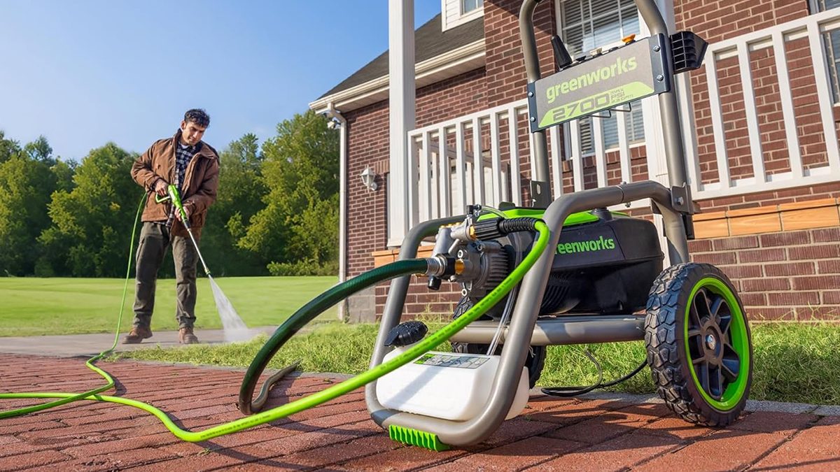 Greenworks' Pro-tier 2,700 PSI electric pressure washer falls to new ...