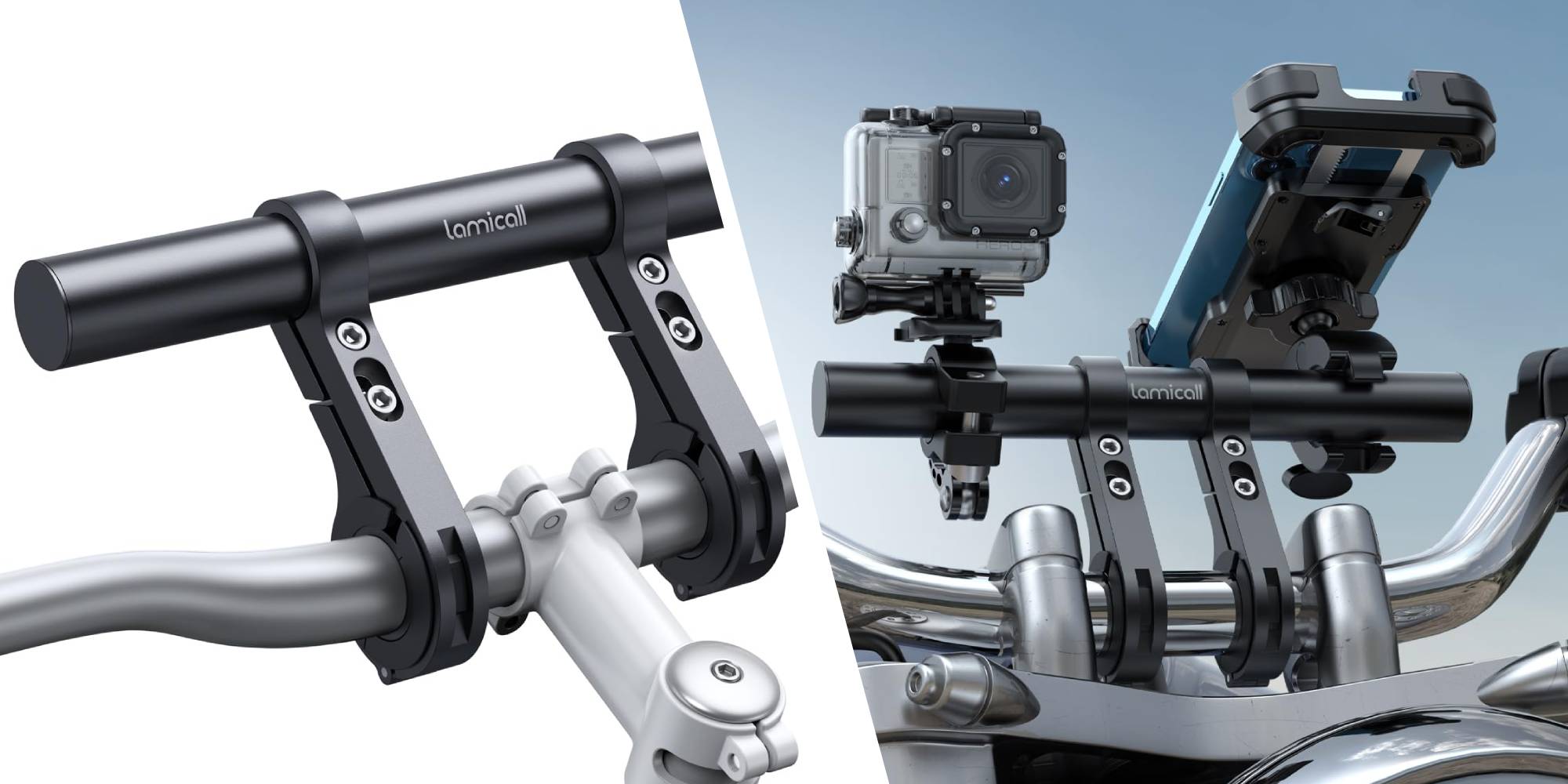 Capture your rides and secure your phone with this new bike handlebar ...