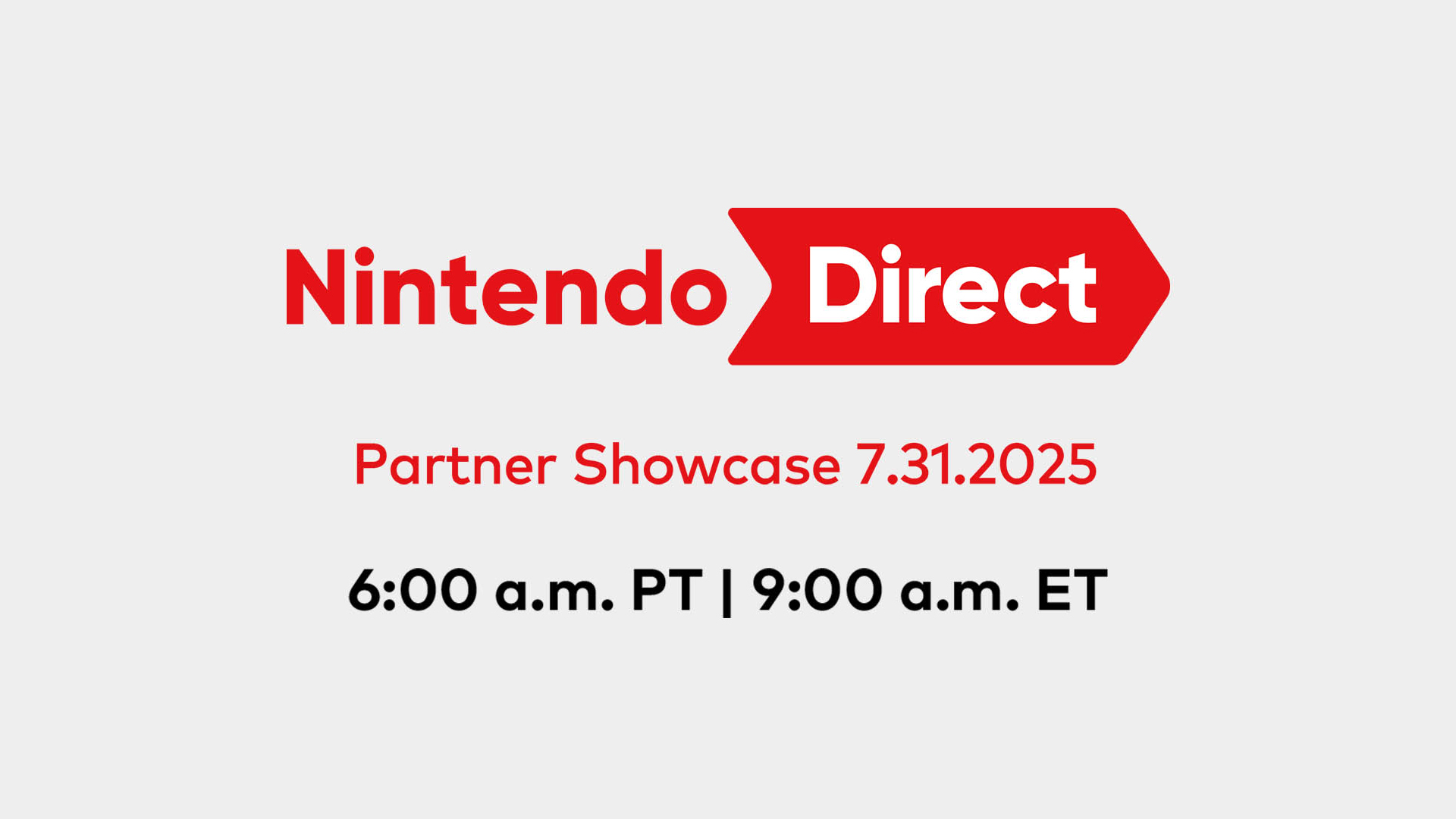Nintendo just officially announced the July Direct showcase