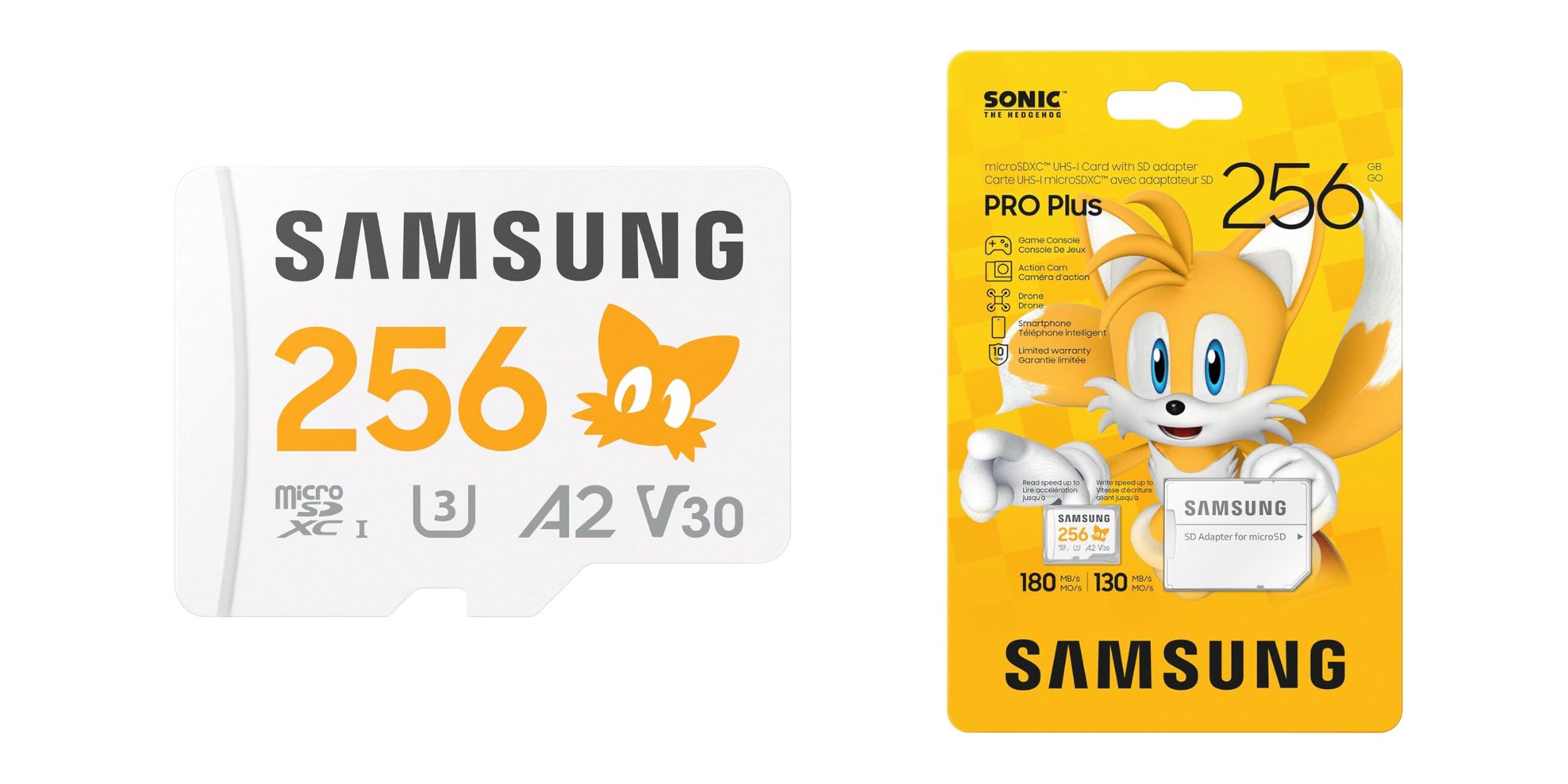 Samsung's originally $37 180MB/s 256GB PRO Plus Sonic the Hedgehog ...