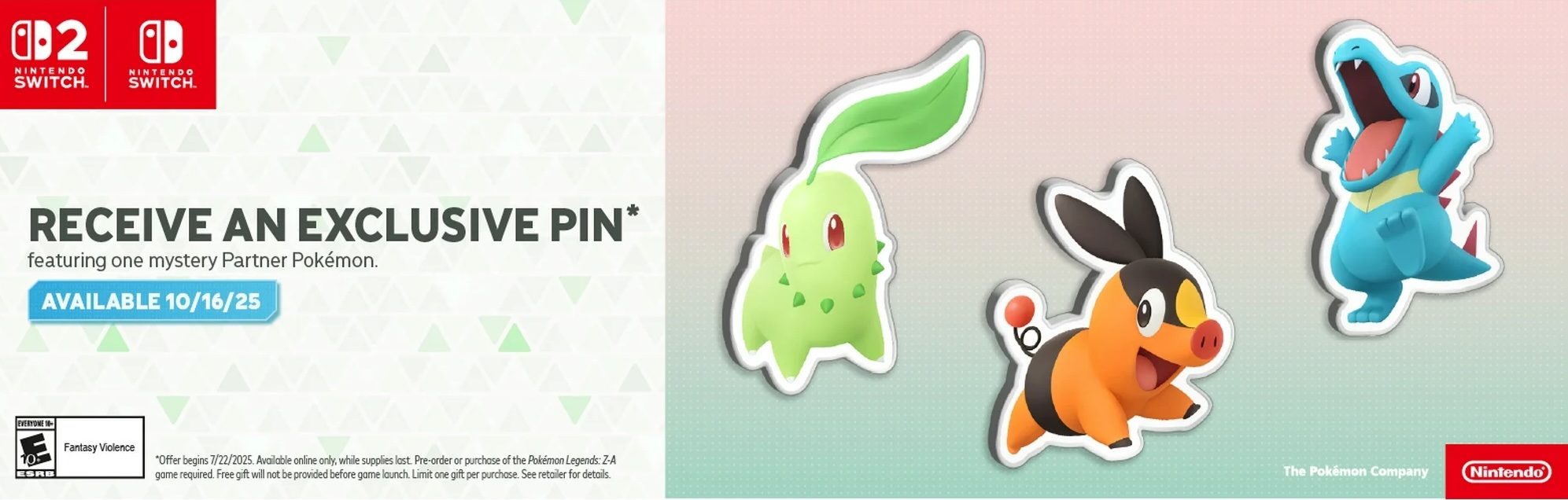 What are the Pokémon Legends Z-A pre-order bonuses?