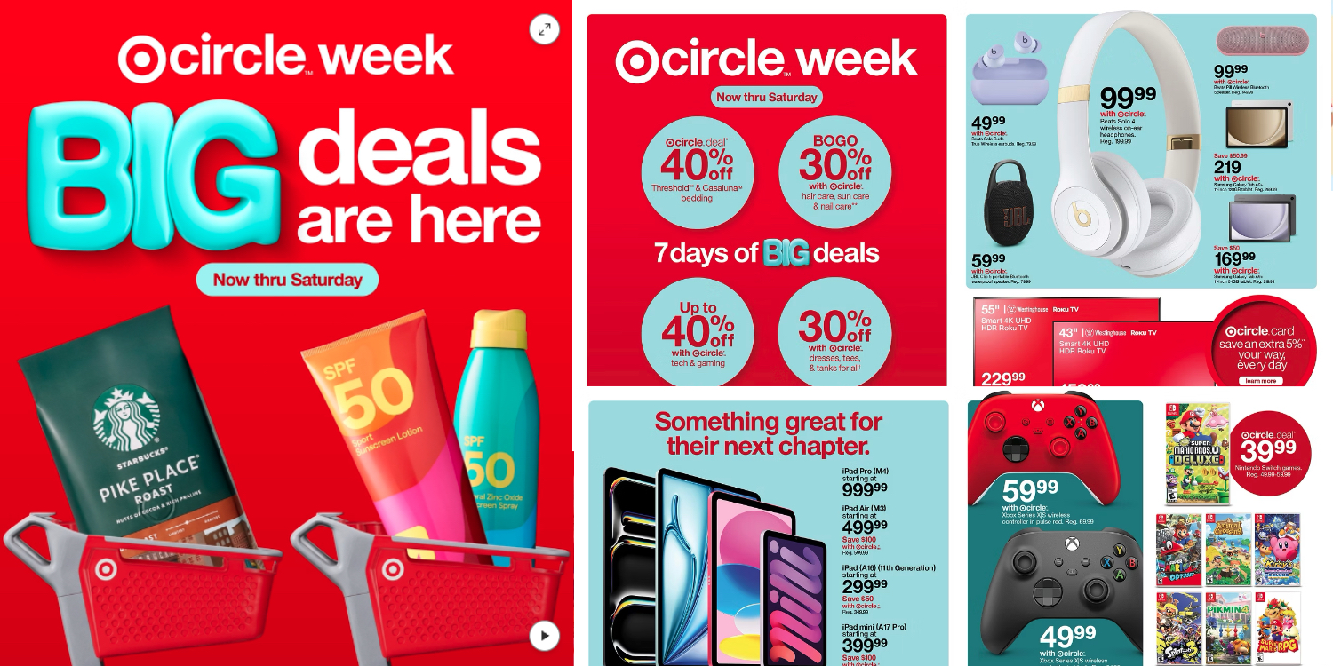 Check out the official 50-page Target Prime Day Circle Week sale ad ...