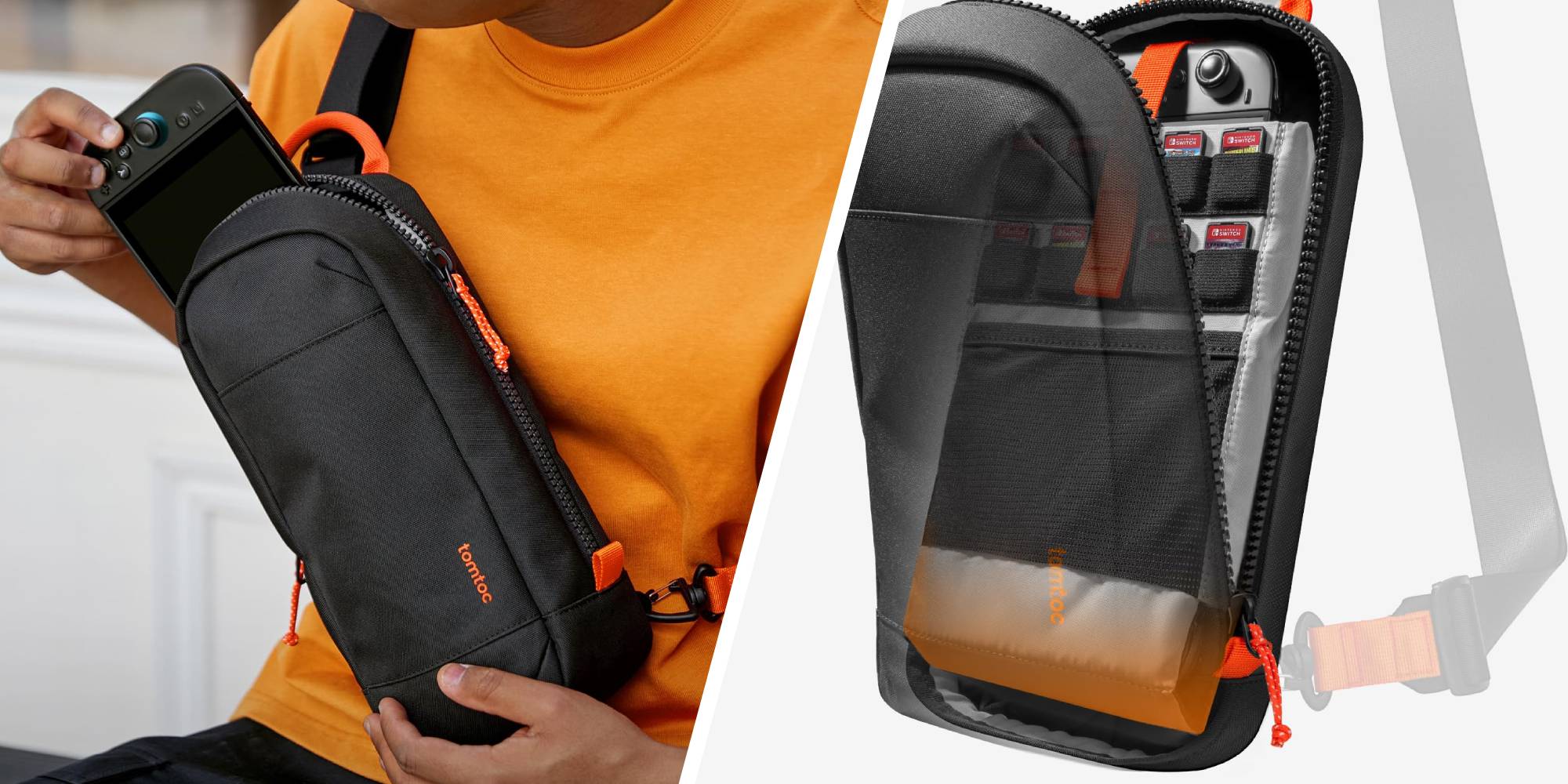 Take Nintendo Switch 2 on the go with tomtoc's crossbody bag, now $45 shipped
