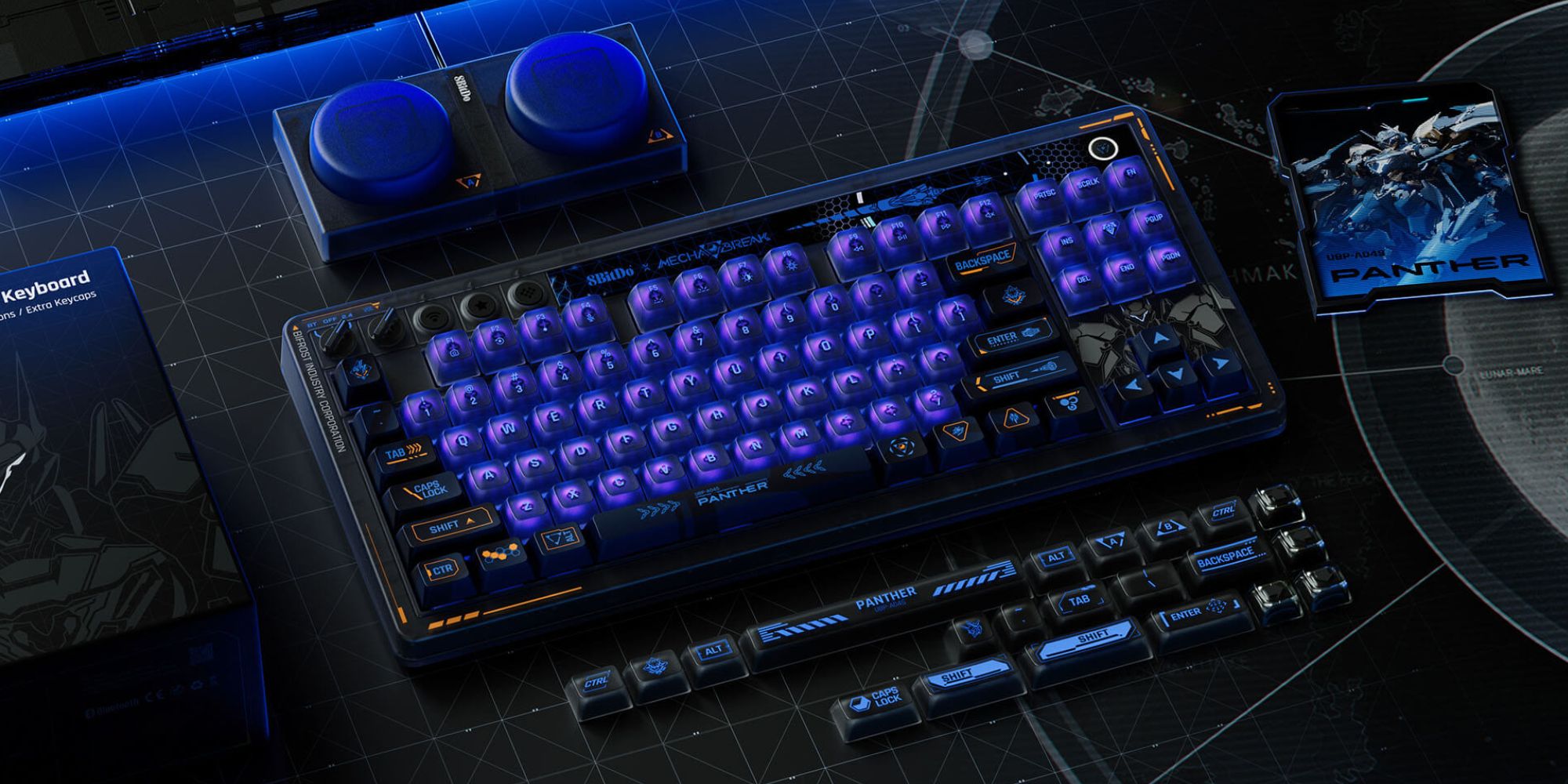 8BitDo's new Mecha BREAK-themed Retro 87 TKL mechanical keyboard with Super Buttons is down to ...