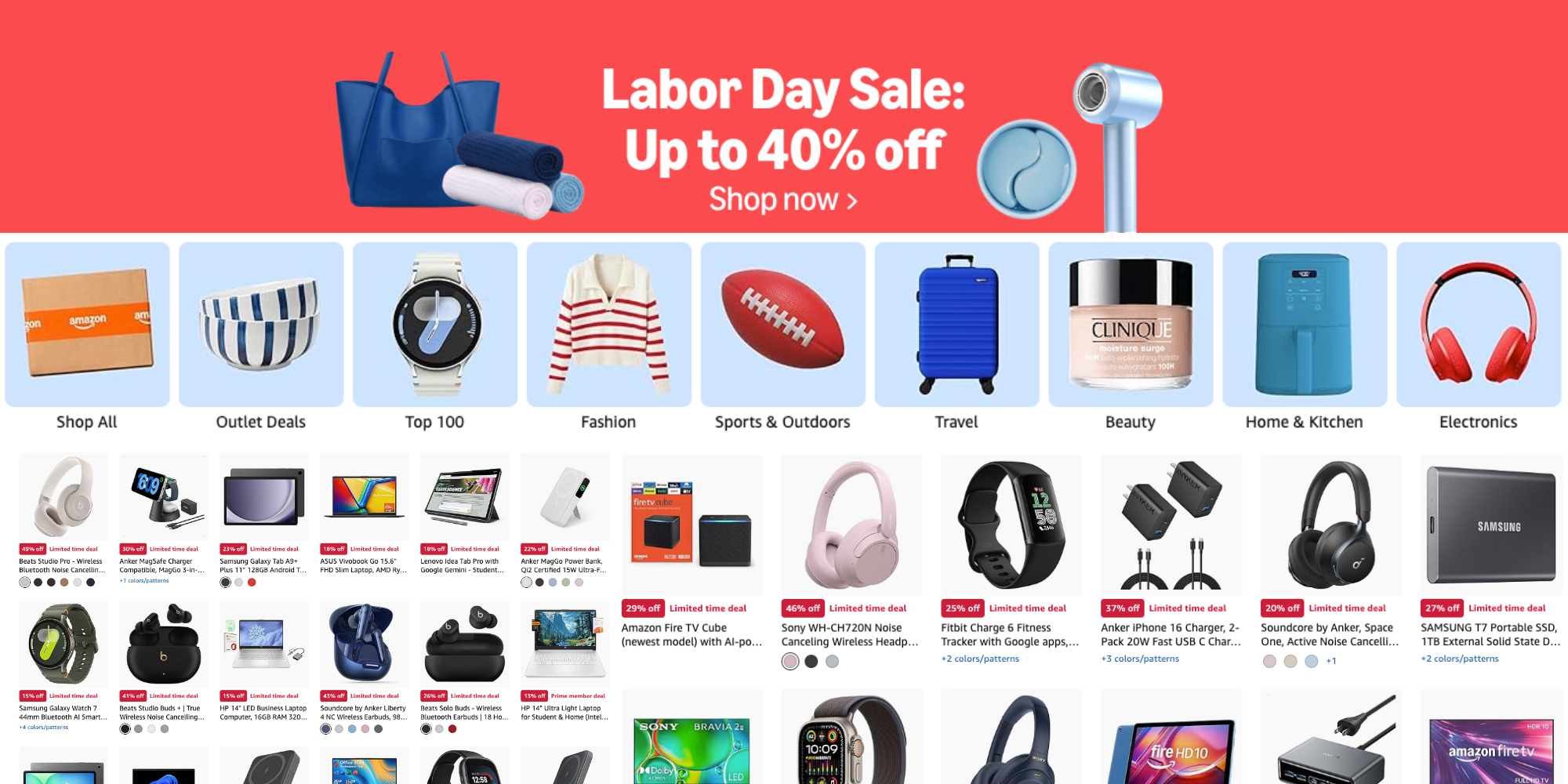 Amazon 2025 Labor Day sale now live