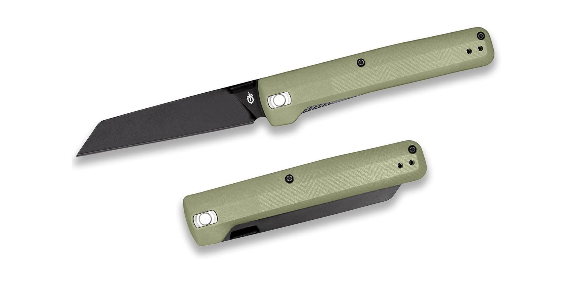 Gerber's sleek Pledge pocket knife in green and blue colorways falls to ...