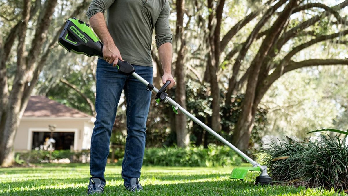 Cover up to one mile with Greenworks' pro-grade attachment-capable 60V ...