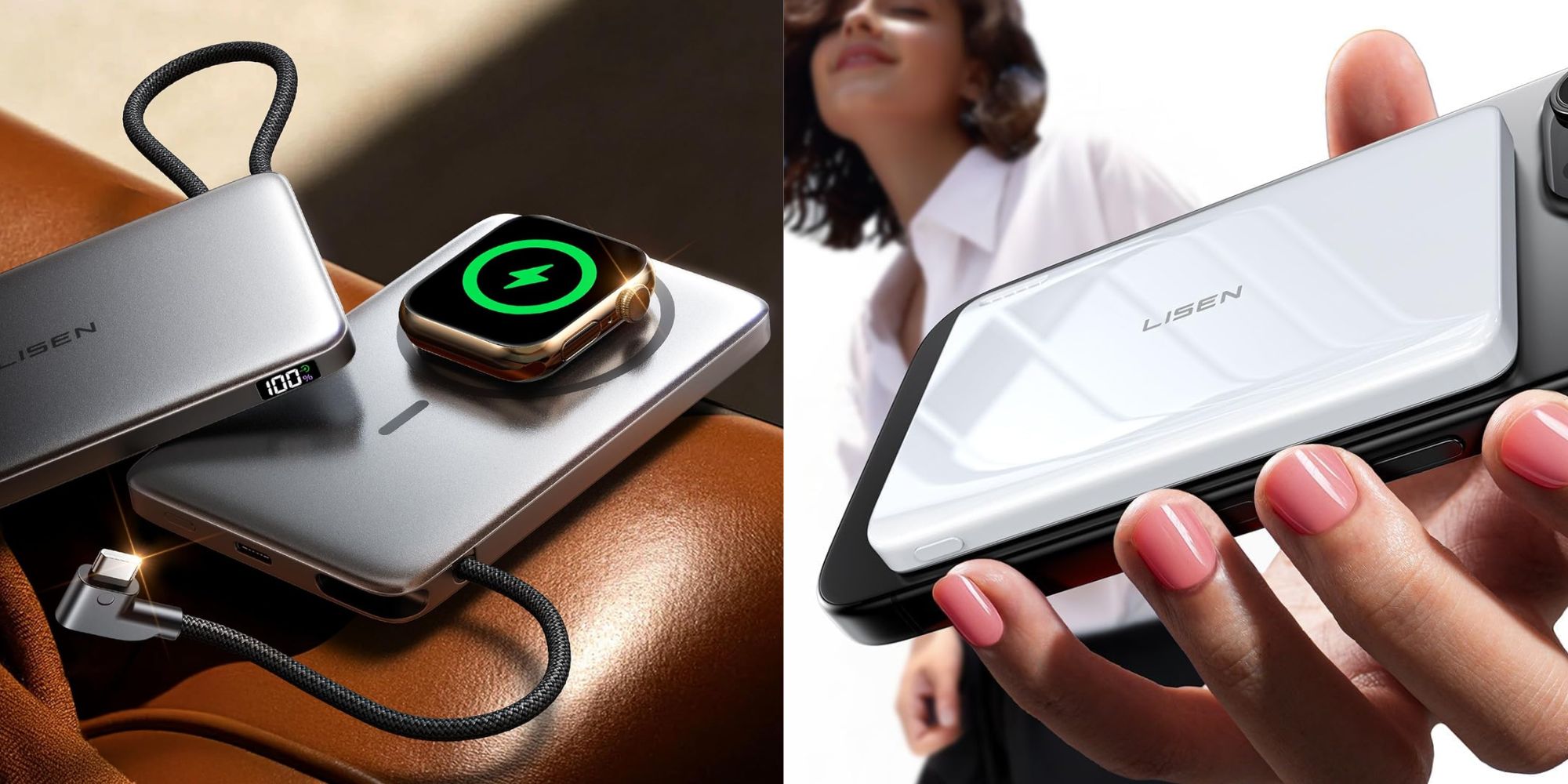 Score LISEN's wildly thin 5K MagSafe power bank for FREE with this 3-in ...
