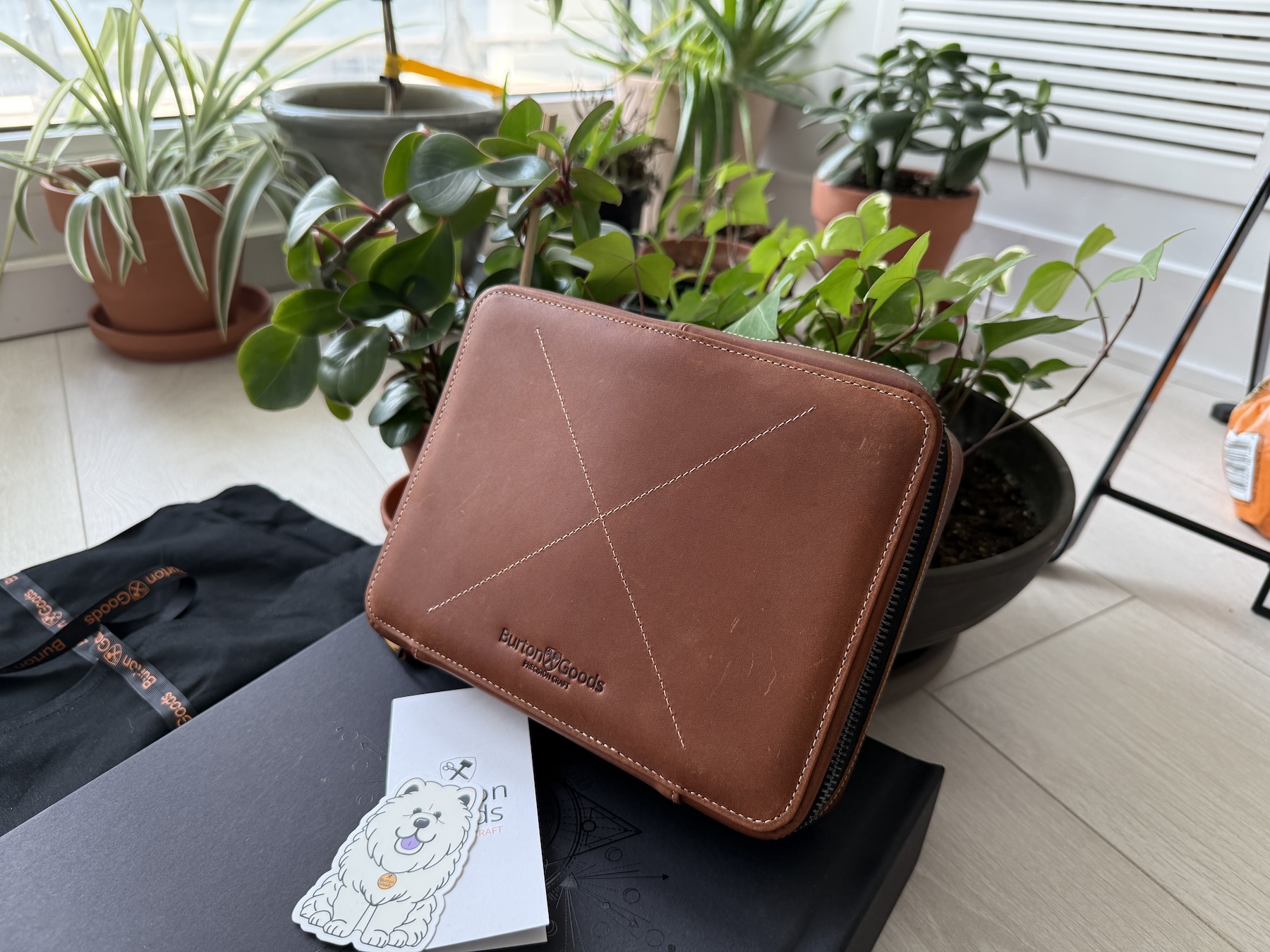 Tested: New Burton Goods leather organizer case – the most gorgeous way ...