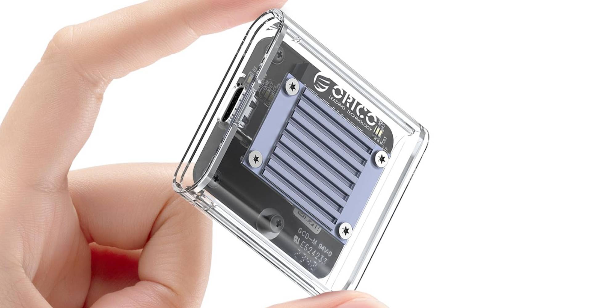 Build a tiny transparent SSD with this USB-C enclosure for just $14 ...