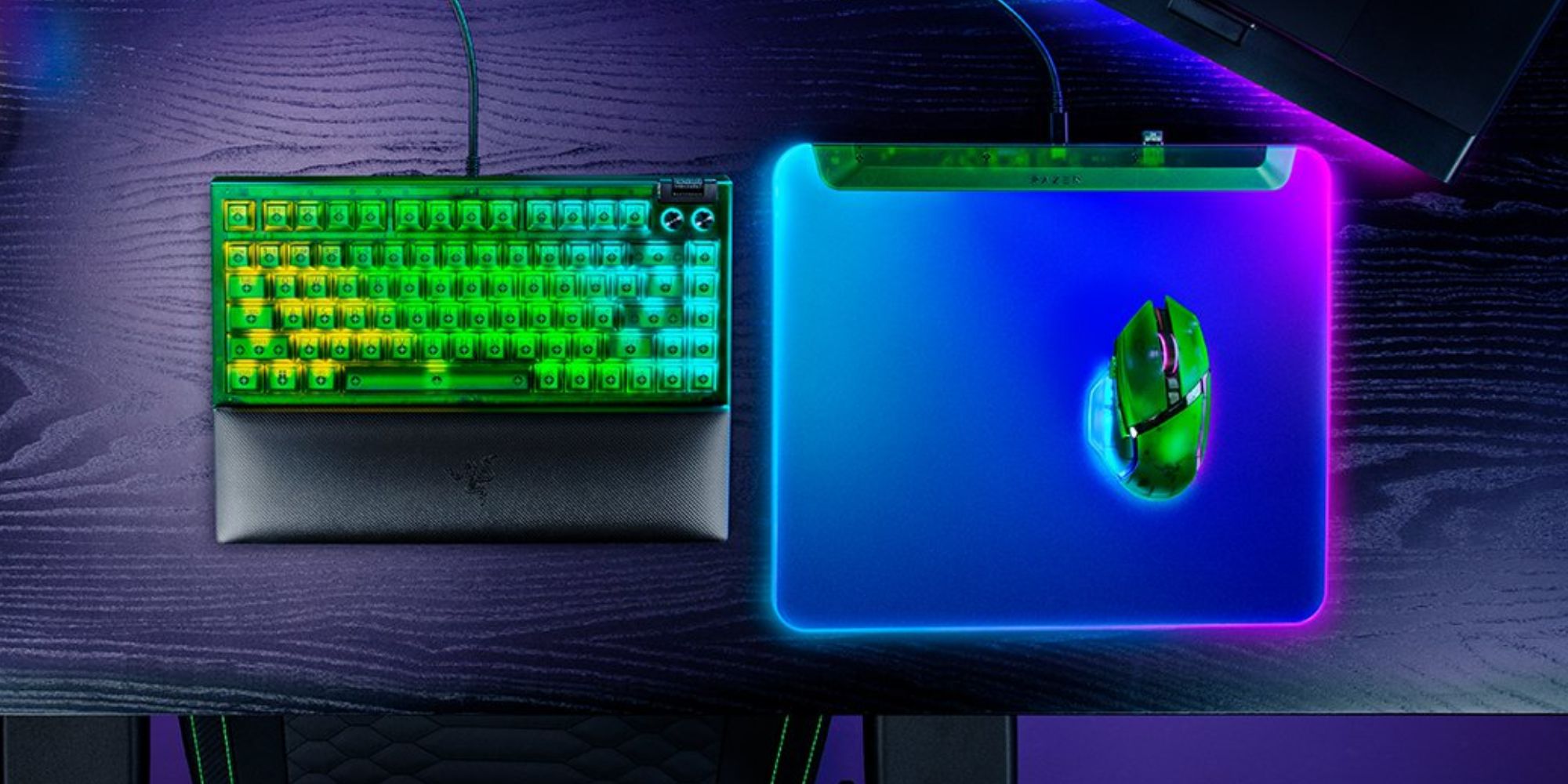 Let Razer's latest Phantom Green RGB backlit mousepad add some color to ...