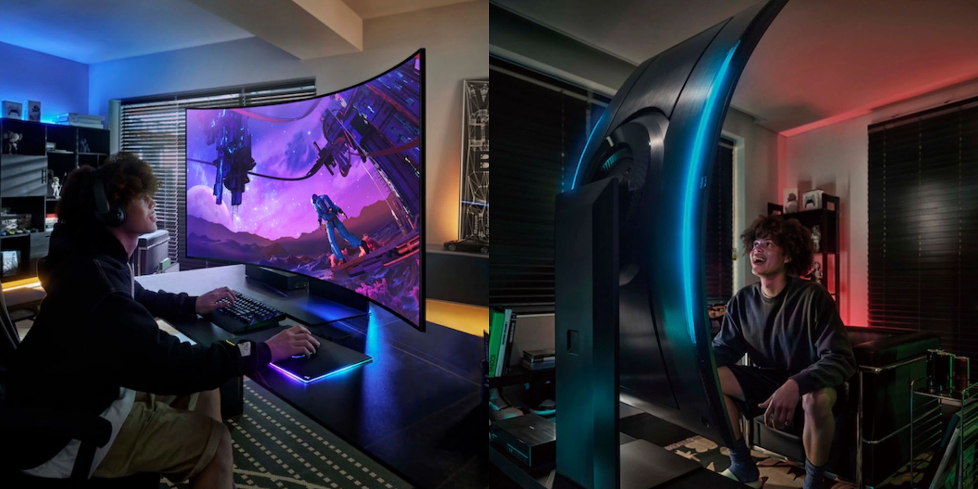 Save a whopping $1,260 on Samsung's 55-inch Odyssey Ark 165Hz 4K gaming ...