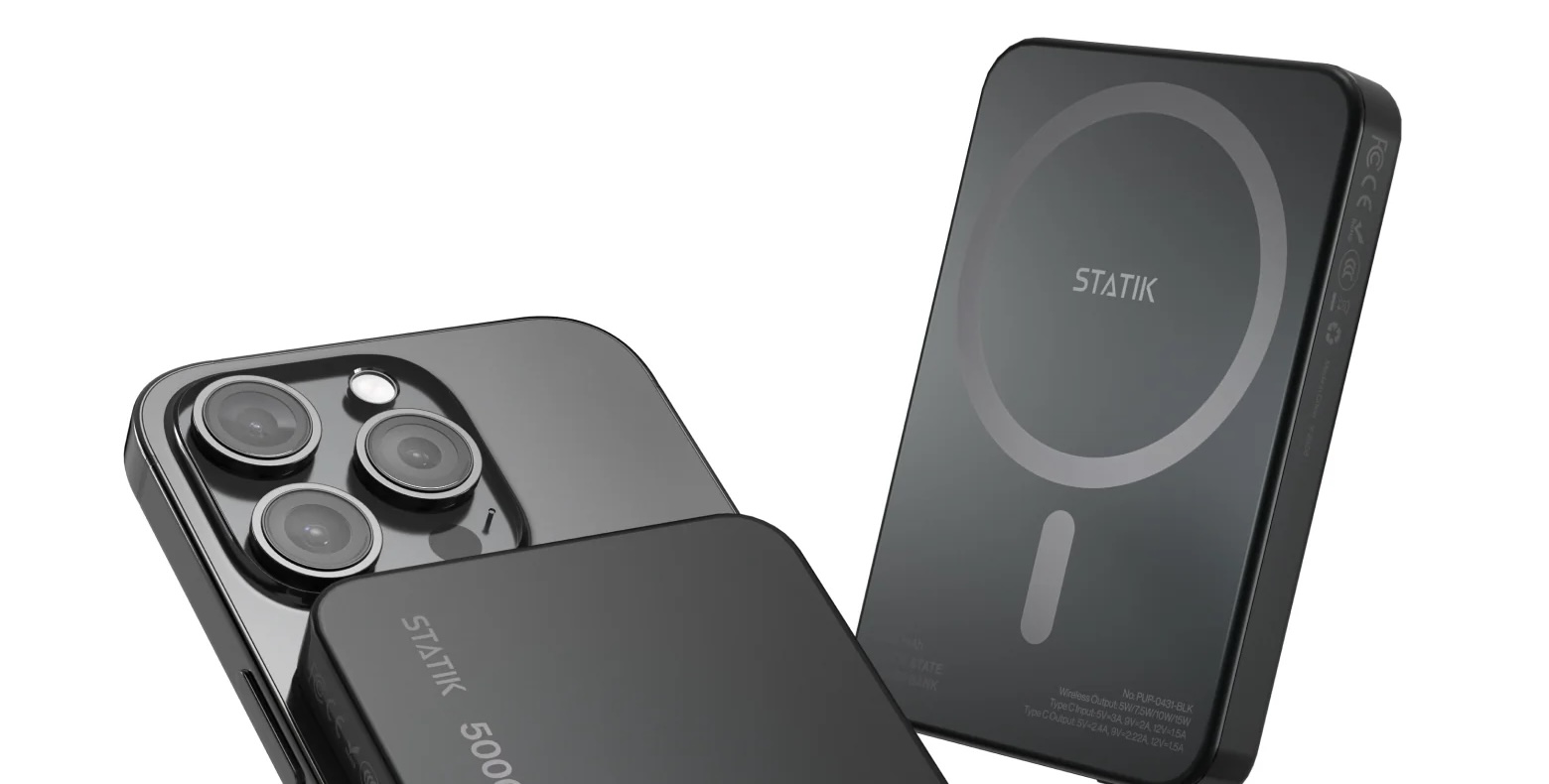 STATIK unveils new semi-solid State MagSafe Power Bank that 'eliminates ...