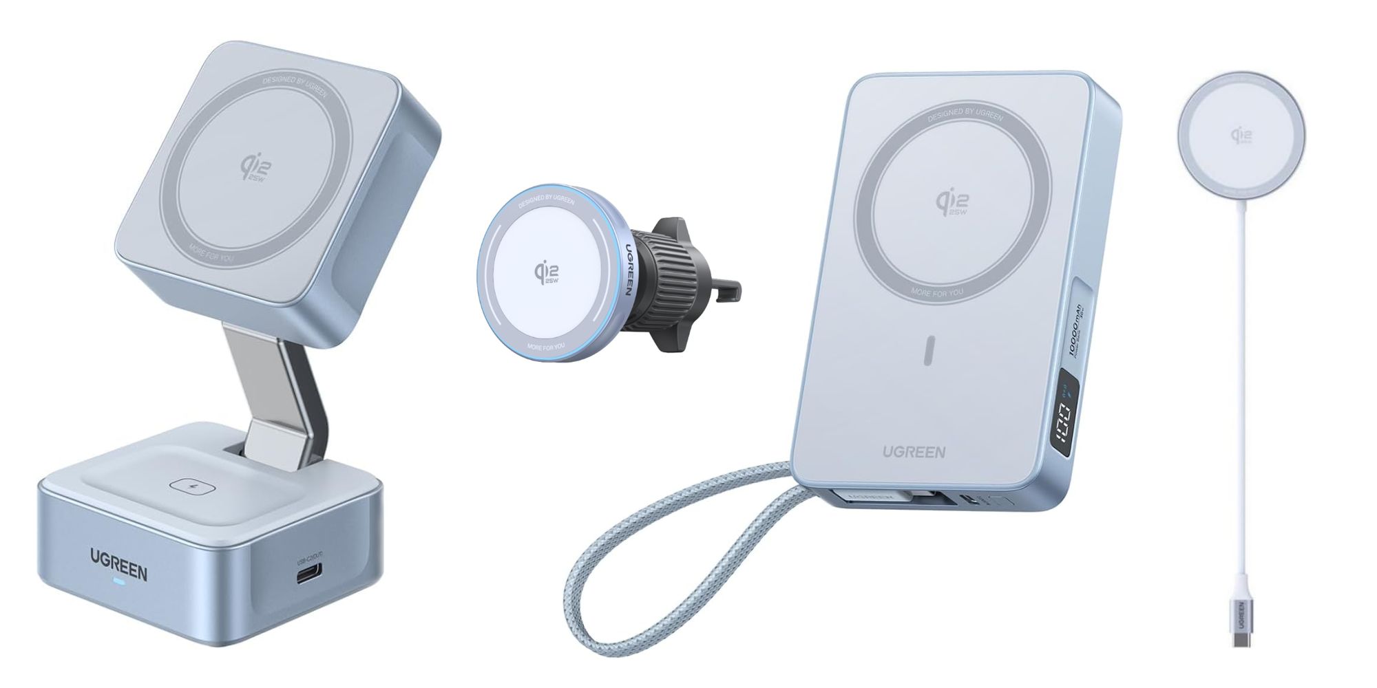 UGREEN just unleashed its new 25W Qi2.2 charging gear: Wireless chargers, MagSafe power banks, more