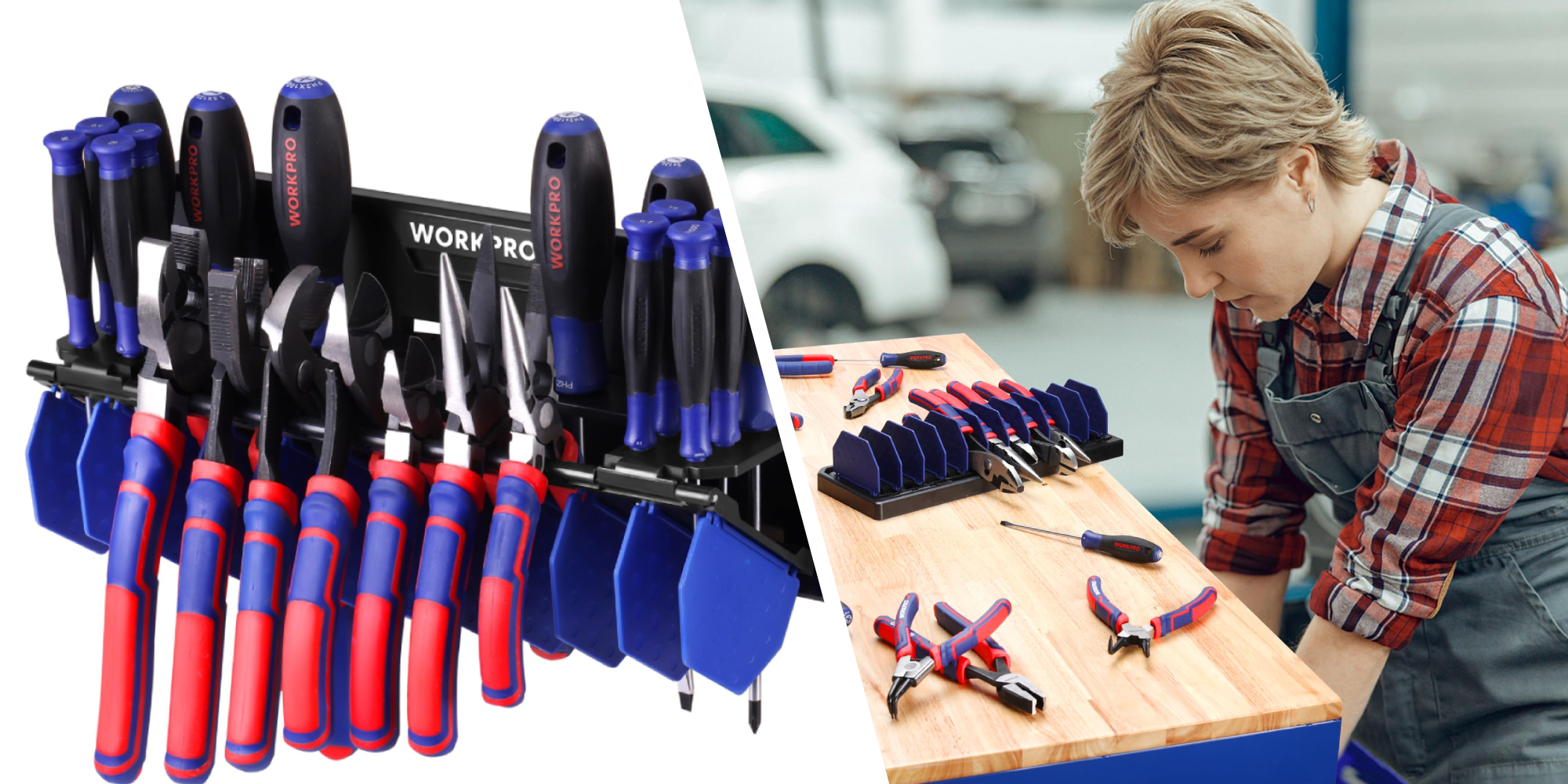 Keep your tools tidy and accessible with this foldable organizer at ...