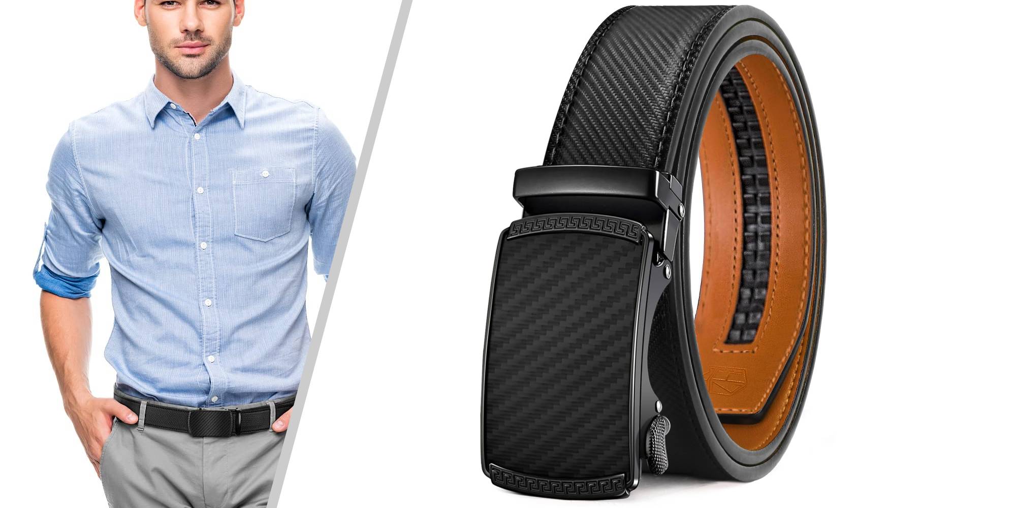 Step up daily comfort with this flexible ratcheting leather belt at $11 ...
