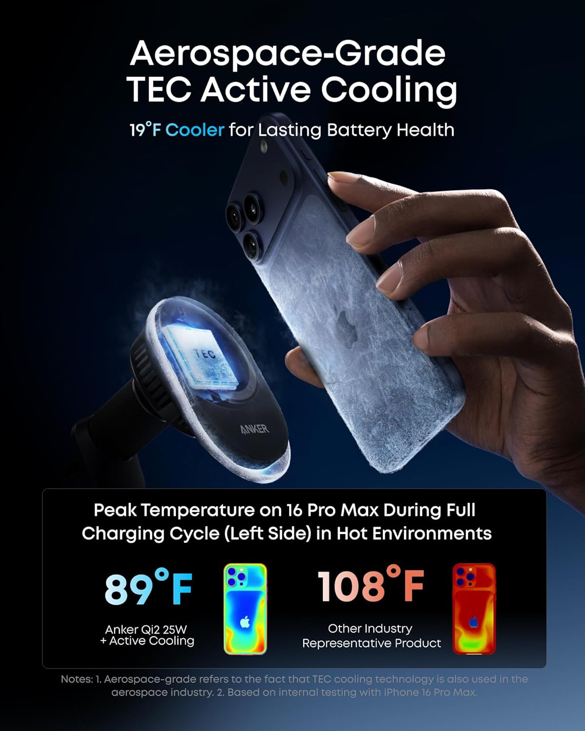 Anker's latest summer road trip-ready 25W MagSafe car mount charger now ...