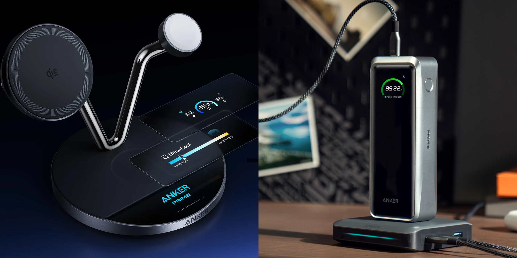 Anker reveals new Qi2.2 25W MagSafe stand with display, new 300W Prime ...