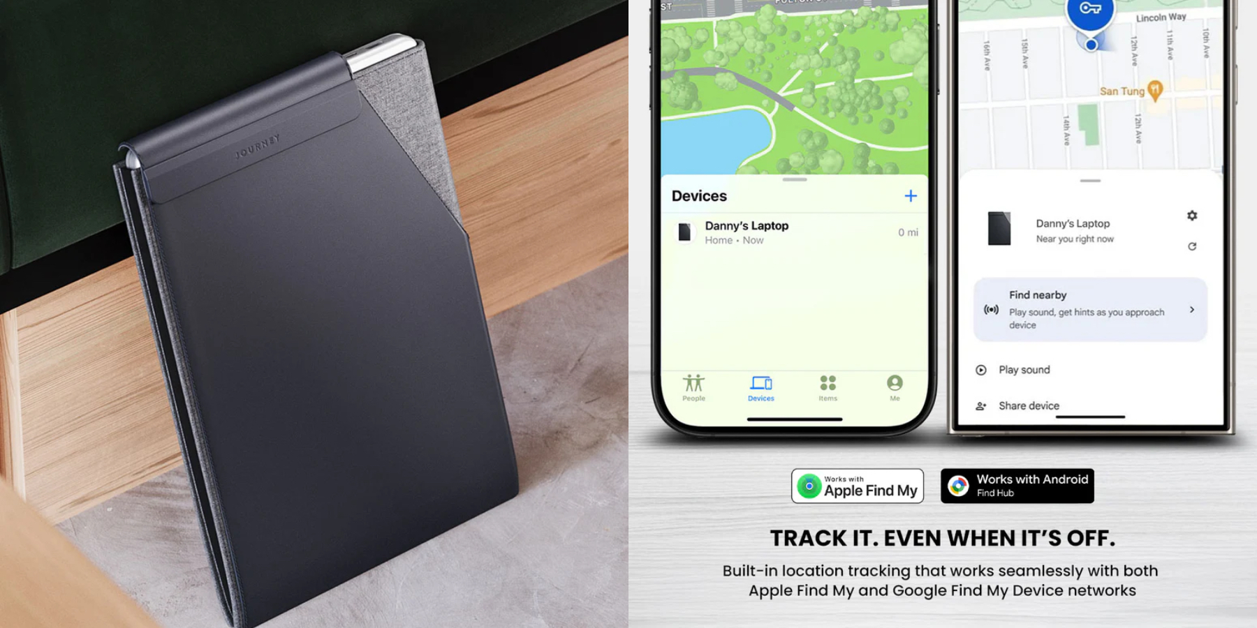Journey debuts new universal laptop sleeve with built-in Apple and ...