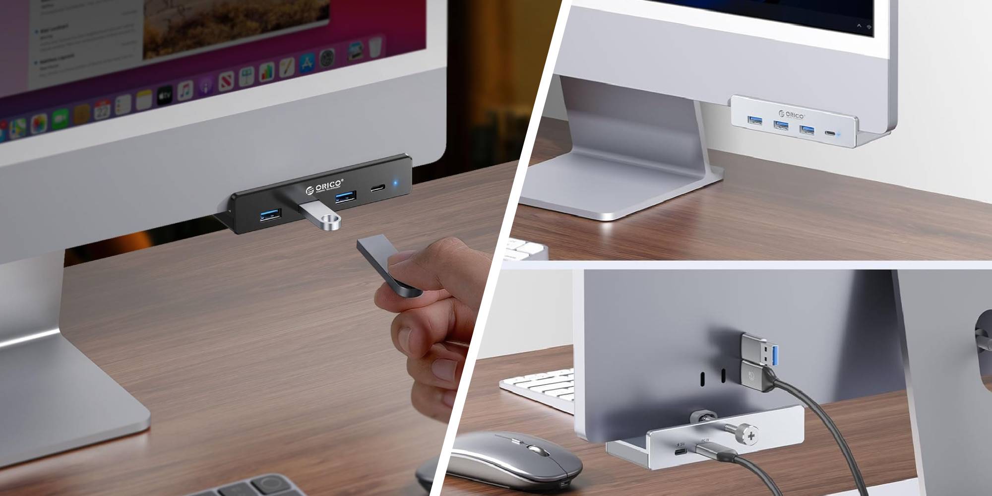 This aluminum clamp-on USB-C hub is yours for $15.50 Prime shipped (40% ...