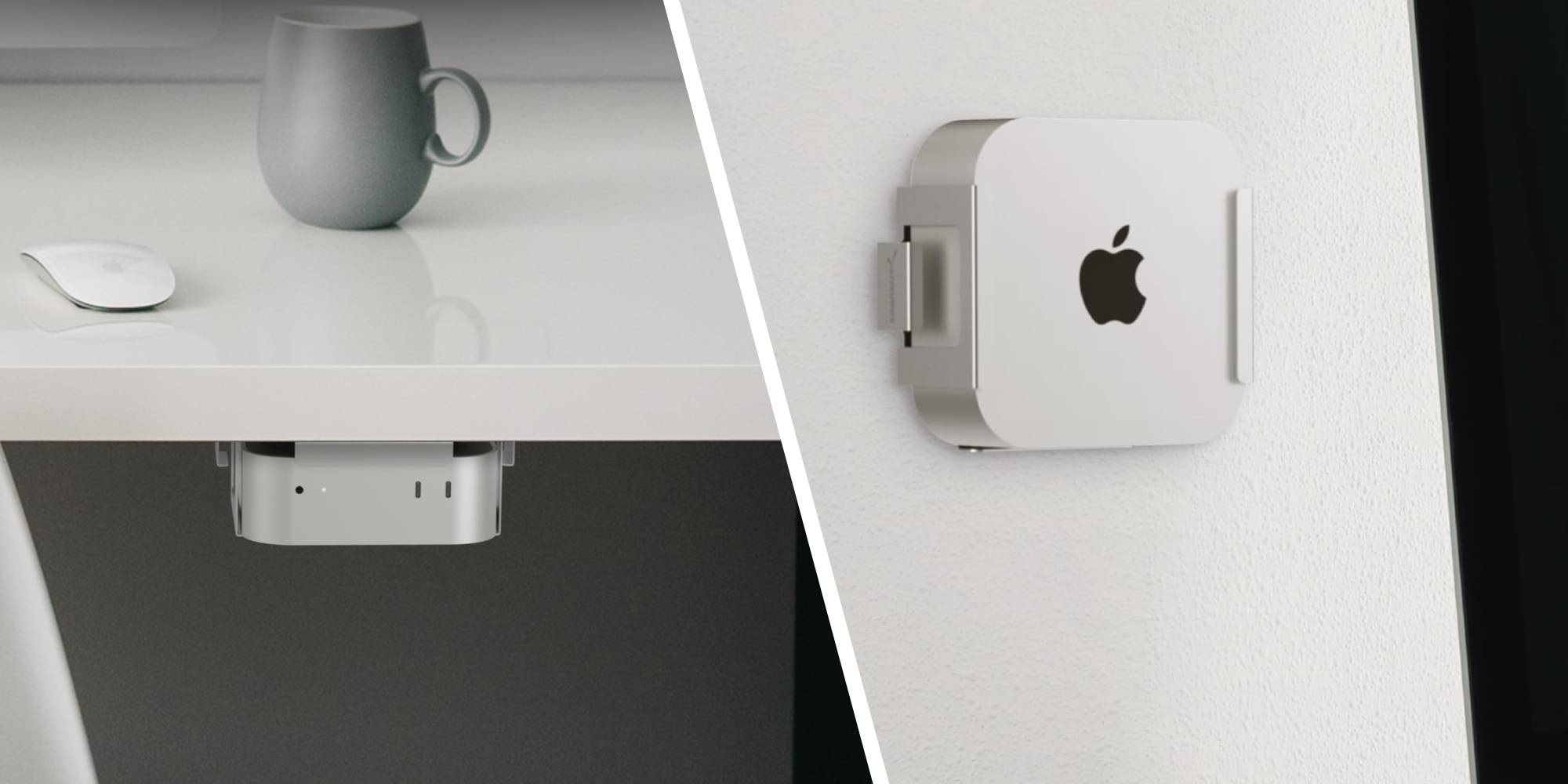 Get your M4 Mac mini under the desk or on the wall with this aluminum ...