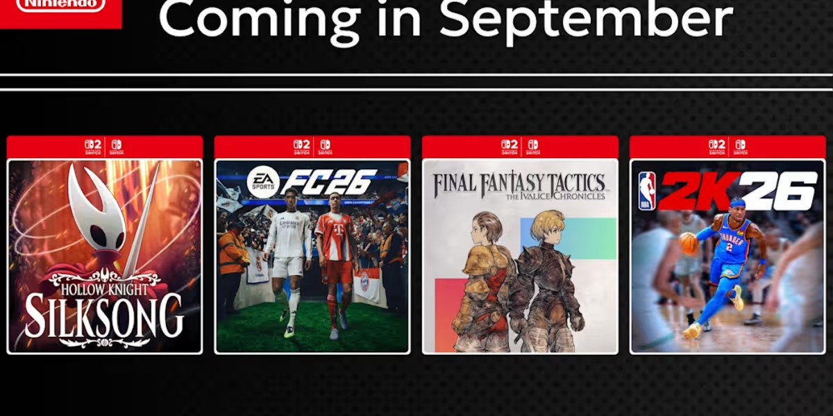 All of the Switch 2 games releasing in September