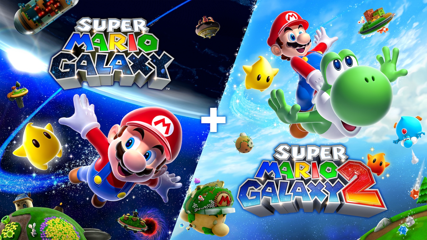Nintendo announces Super Mario Galaxy + Galaxy 2 bundle: Runs in 4K on ...