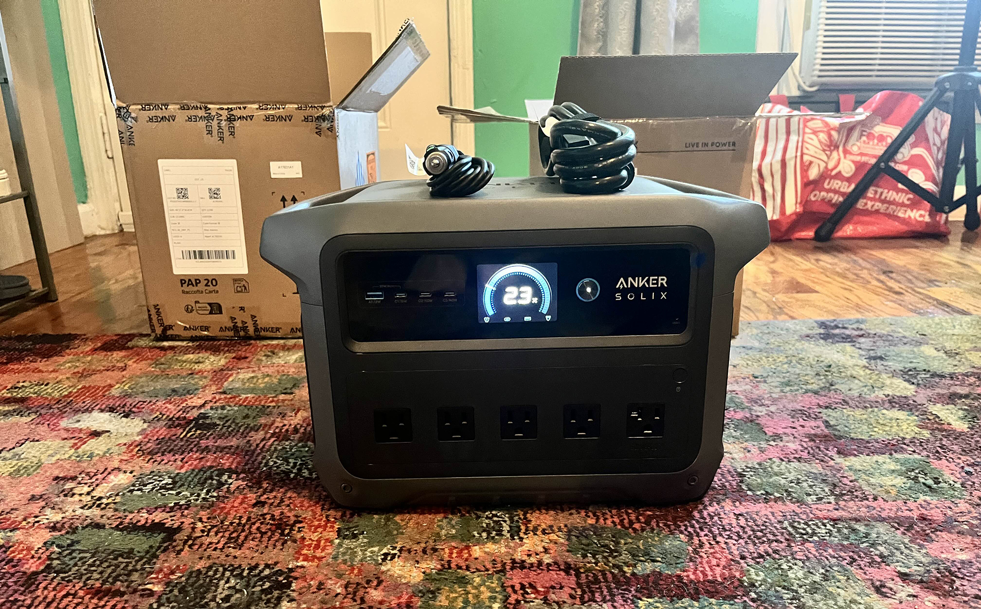 Anker SOLIX C1000 Gen 2 Portable Power Station tested review
