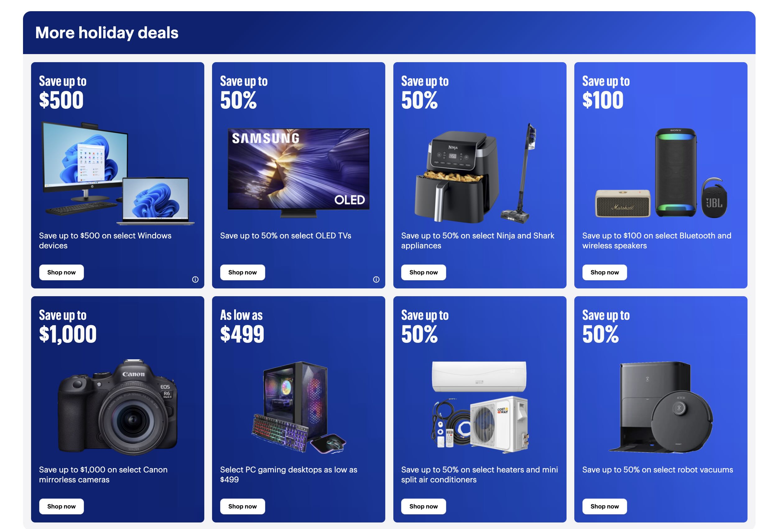 Best Buy Week 1 Black Friday Doorbusters now live