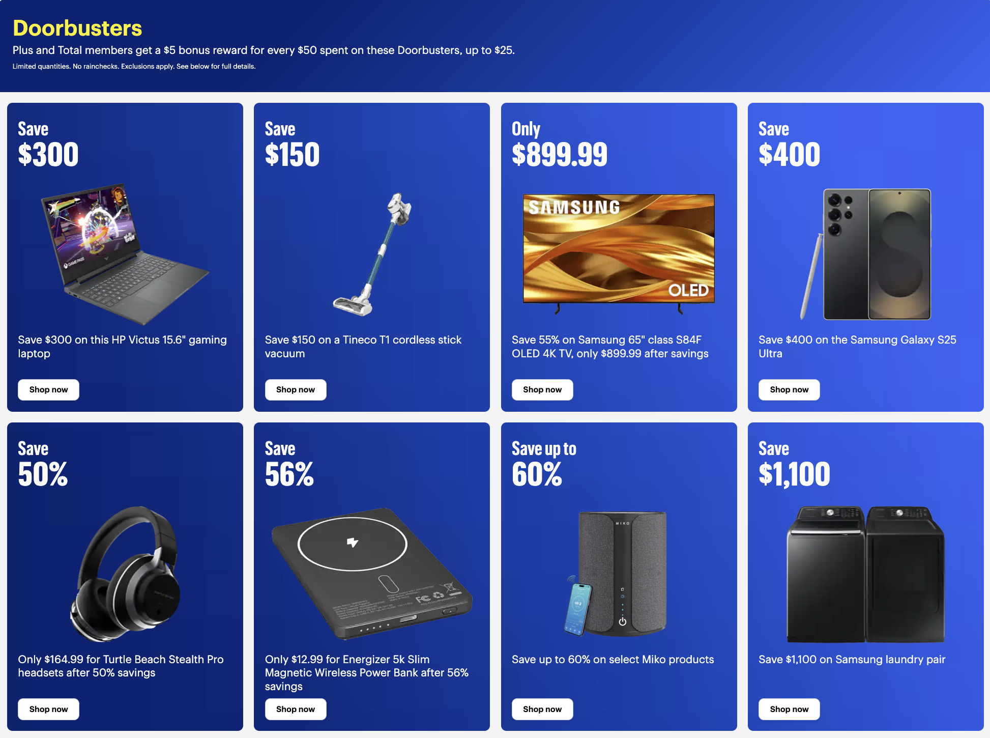Best Buy Week 2 Black Friday Doorbusters now live