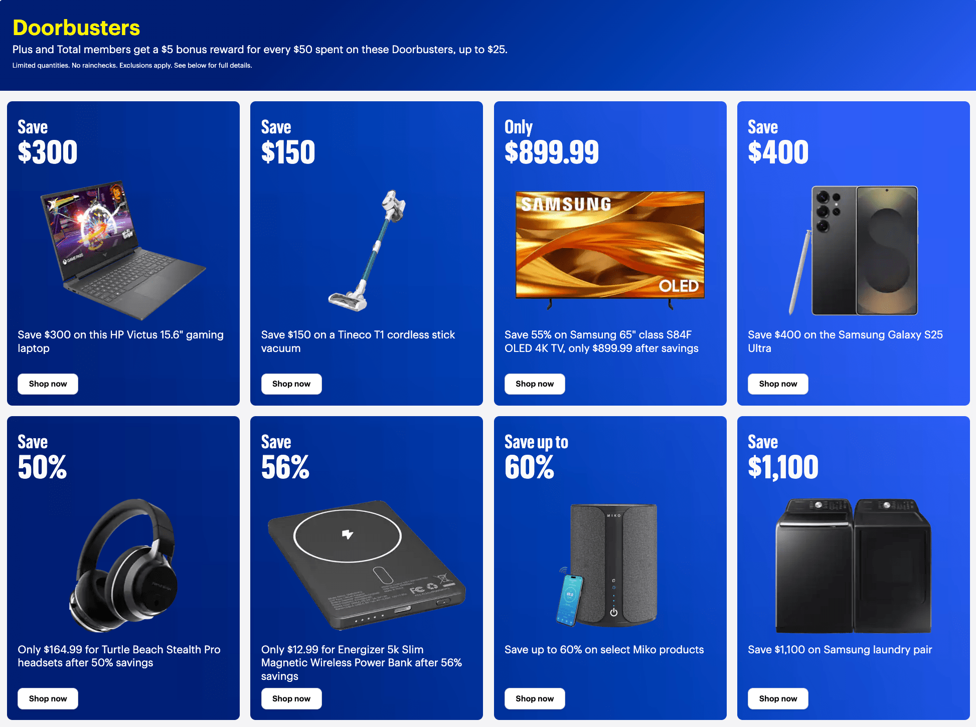 Best Buy Week 2 Black Friday Doorbusters now live