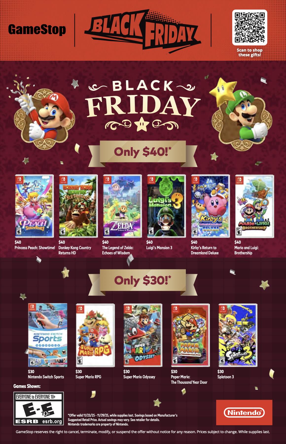 Here's the official GameStop 2025 Black Friday ad: Early sale now live ...