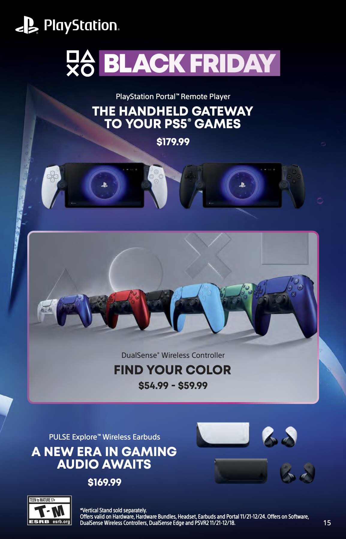 Official 2025 PlayStation Black Friday deals revealed